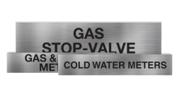 Gas & Water Signs – NCC Compliant | StatutorySigns.au